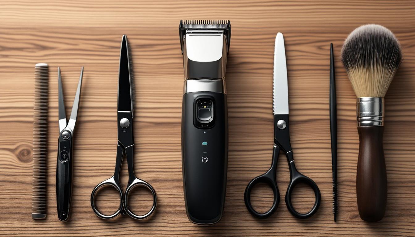 How to Achieve a Perfect V-Shaped Beard Trim - Barber Craft